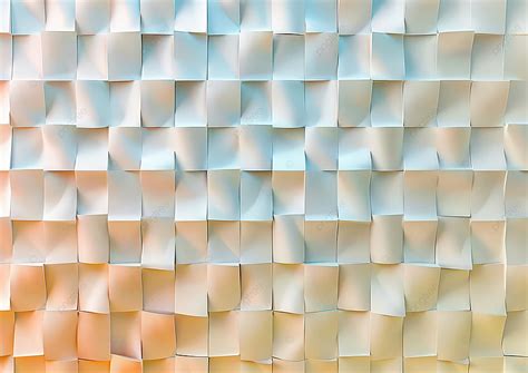 A Textured Wall Of Overlapping Folded Paper Squares In Soft Pastel Colors Background Texture