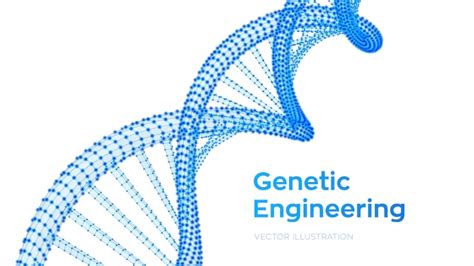 Free Vector Dna Sequence In Hand Wireframe Dna Code Molecules Structure Mesh
