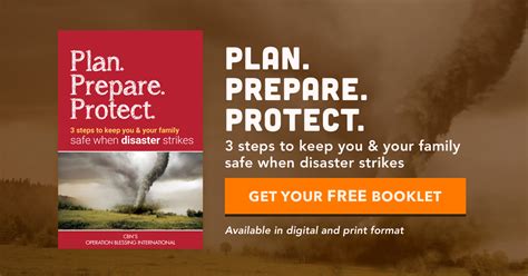 Plan Prepare Protect 3 Steps To Keep You And Your Family Safe When Disaster Strikes Free
