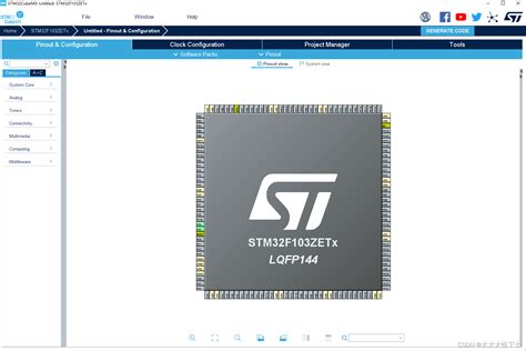 Gpio配置及解读（stm32cubemx）cubemx Gpio口怎么选择 Csdn博客