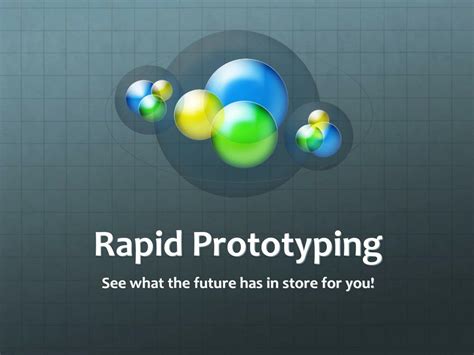 PPT Rapid Prototyping PowerPoint Presentation Free Download ID 745002