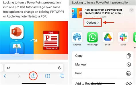 How To Save Webpage As A PDF On IPhone And IPad