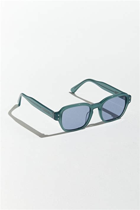 Salt Valley Acetate Rounded Rectangle Sunglasses Urban Outfitters