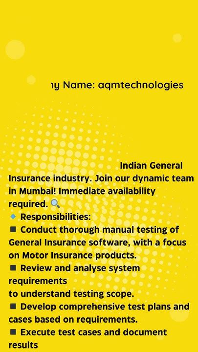 Qa Job Opening For Manual Testing Automation Selenium Manualtesting