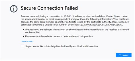 secure connection failed 安全连接失败无效的证书解决 让 雅克 卢梭 博客园