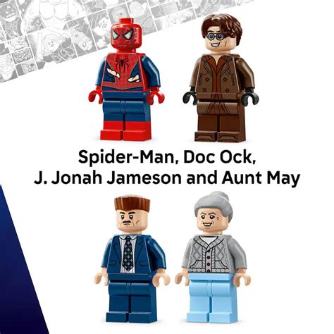 Lego Marvel Spider Man Vs Doc Ock Subway Train Scene 76321 6527609