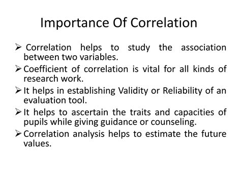 Meaning And Types Of Correlation Pptx