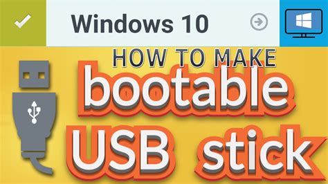 How To Create Windows 10 Bootable Usb Stick No Iso Needed 2016