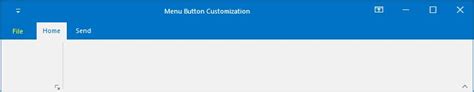 Backstage In Windows Forms Ribbon Control Syncfusion
