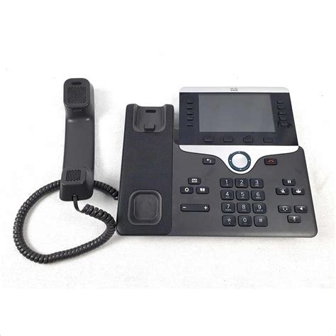 Cisco 8841 Ip Phone Cp 8841 5 Line Voip Color Lcd Display Poe Charcoal W Stand Work Great