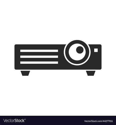 Projector Icon Royalty Free Vector Image Vectorstock