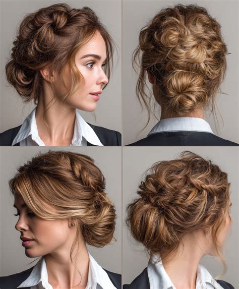 Hairstyles For Thin Hair Up Voluminous Updos And Expert Styling Tips