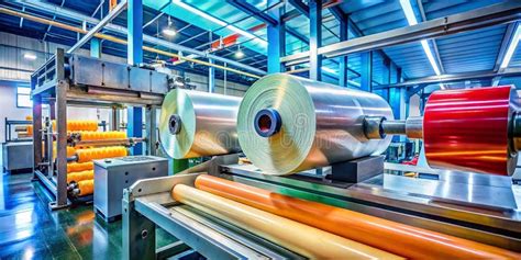 Streamline Your Food Production With Advanced Automated Packaging Machinery Stock Illustration