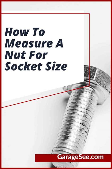 How To Measure A Nut For Socket Size