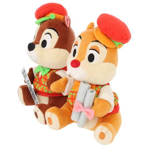 Pre Order Tdr Chip And Dale Plush Toys Happy Birthday Chip N Dale