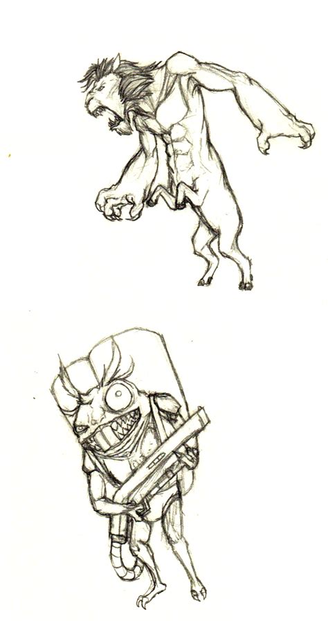 Oddworld Steef And Mutant Rat By Pandadrake On Deviantart