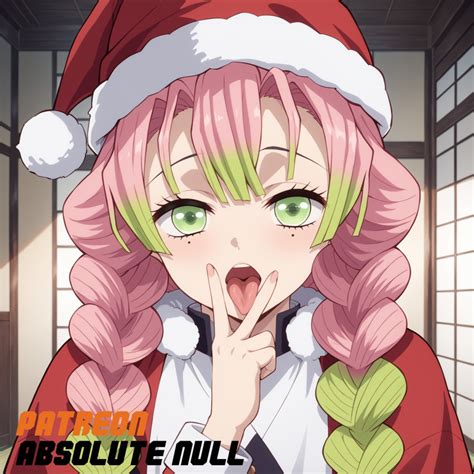 Rule 34 1girls Absolute Null Ai Generated Christmas Cunnilingus Gesture Demon Slayer Green