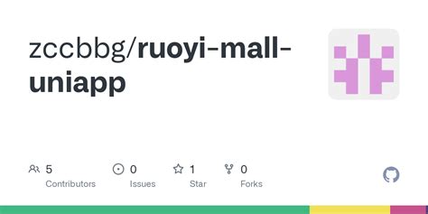 GitHub Zccbbg Ruoyi Mall Uniapp