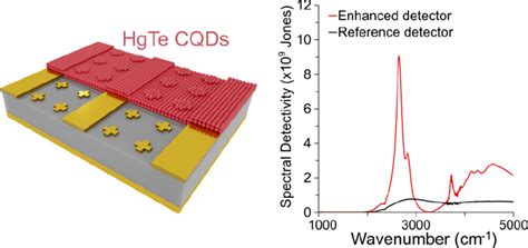 Uncooled High Detectivity Mid Infrared Photoconductor Using Hgte Quantum Dots And Nanoantennas