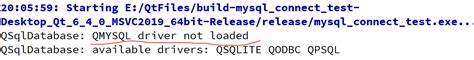 解决qt6连接mysql的驱动问题 知乎