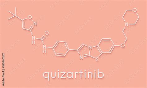Quizartinib Investigational Acute Myeloid Leukemia Aml Drug Chemical