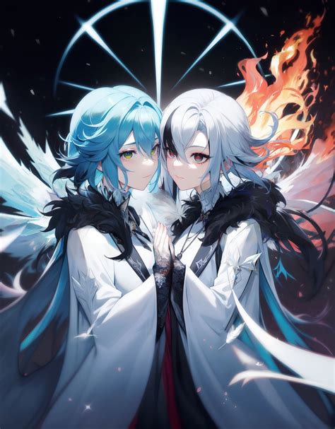 Eula And Arlecchino Genshin Impact Generated By Nodisease Aibooru