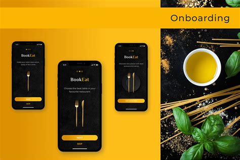 Restaurant Reservation App Ux Ui Design Behance