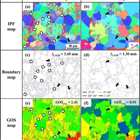 Quasi In Situ Ebsd Results Showing High Angle Grain Boundary Hagb Download Scientific Diagram