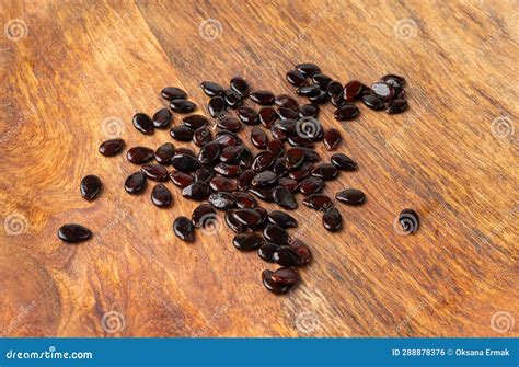 Watermelon Seeds Water Melon Black Seed Pile Small Black Kernels