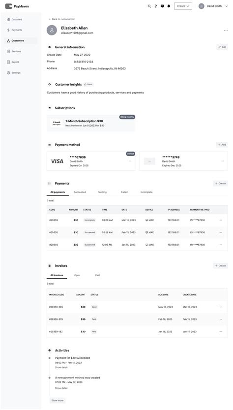 Payment Processing Website Wireframe Template Visily