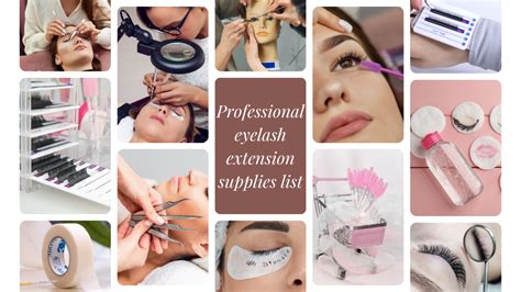 Professional Eyelash Extension Supplies List From A Z