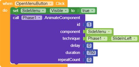 Animated Side Menu Custom Side Menu Guide With Video Tutorial Guides Kodular Community