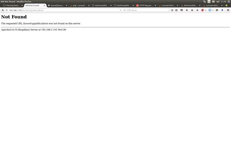 Laravel Notfoundexception In Routecollectionphp Line 161 Stack