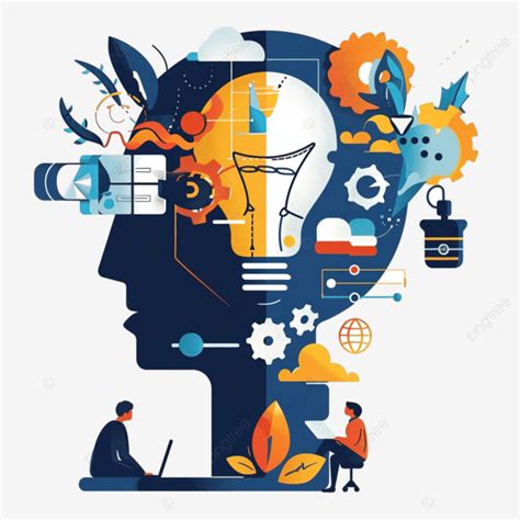 Strategic Thinking Vector Concept Illustration Strategic Thinking