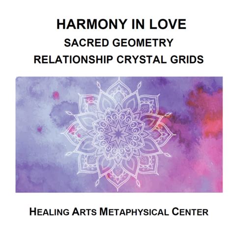 Harmony In Love Grid Kit Healingartsmetaphysical