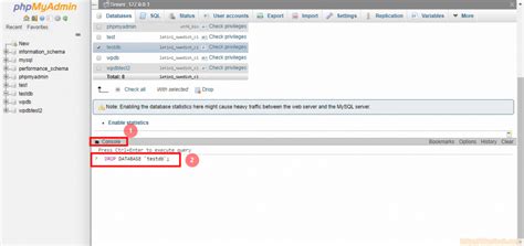 【xampp】phpmyadmin Drop Database Or Table Ttian Tech