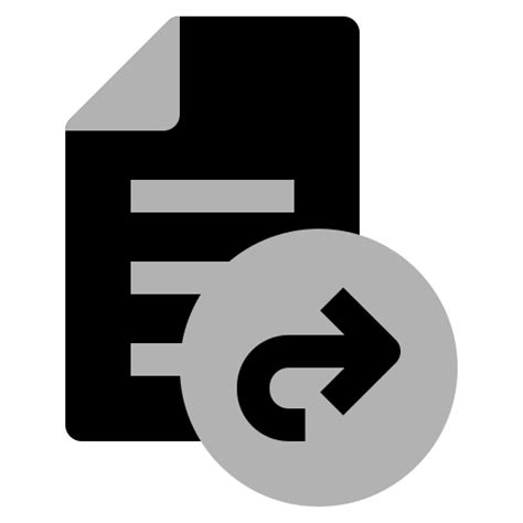 Send File Generic Color Fill Icon