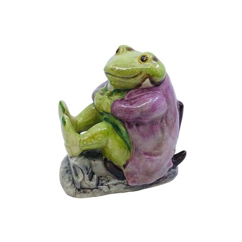 Vintage Beatrix Potters Mr Jackson Toad Figurine F Warne And Co Beswick