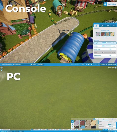Console User Interface Rplanetcoaster