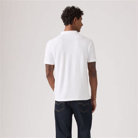 Levis® Mens Original Polo White Levis Sg