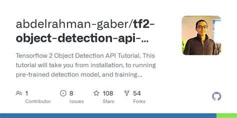Github Abdelrahman Gabertf2 Object Detection Api Tutorial