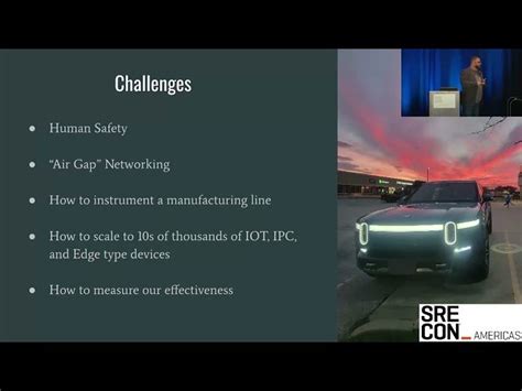 Srecon Talk How Sre Makes Electric Vehicles From Usenix Class Central