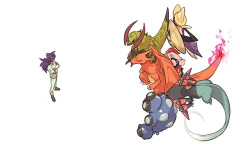 Leon Charizard Cinderace Dreepy Dragapult And 3 More Pokemon And 1 More Drawn By Redlhzz