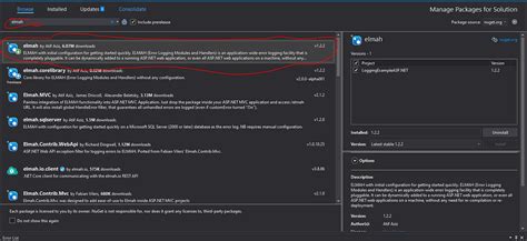 Github Code To Configure Logging In Aspnet Webforms Application By