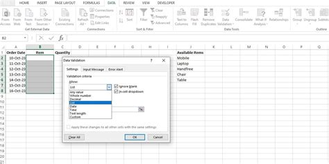 What Is Data Validation In Excel How To Add Use And Remove It