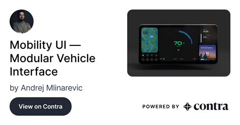Mobility Ui — Modular Vehicle Interface By Andrej Mlinarevic