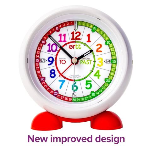 Ertt Easy Read Time Teacher Alarm Clock Past And To Lemony Gem Toys Online