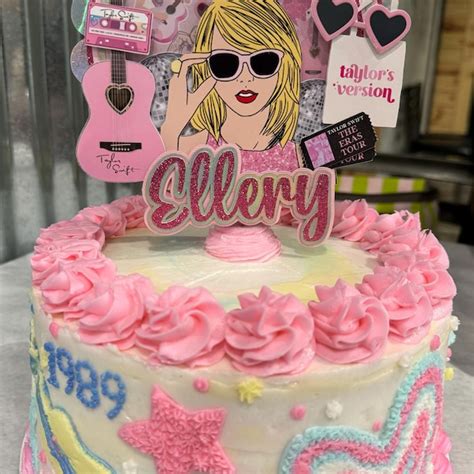Swiftie Cake Topper Era Cake Topper Swiftie Party Era Birthday Party Swiftie Birthday Swiftie