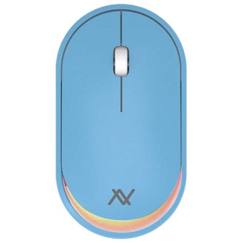 Mouse Dual Mode Bluetooth 2 4ghz With Re Chargeable Battery Blue