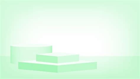 받침대 상 3d 그린 파스텔 소프트 승리 챔피언 위치에 대한 연단 무대 쇼 화장품 제품 디스플레이 쇼를위한 받침대 서클 박스